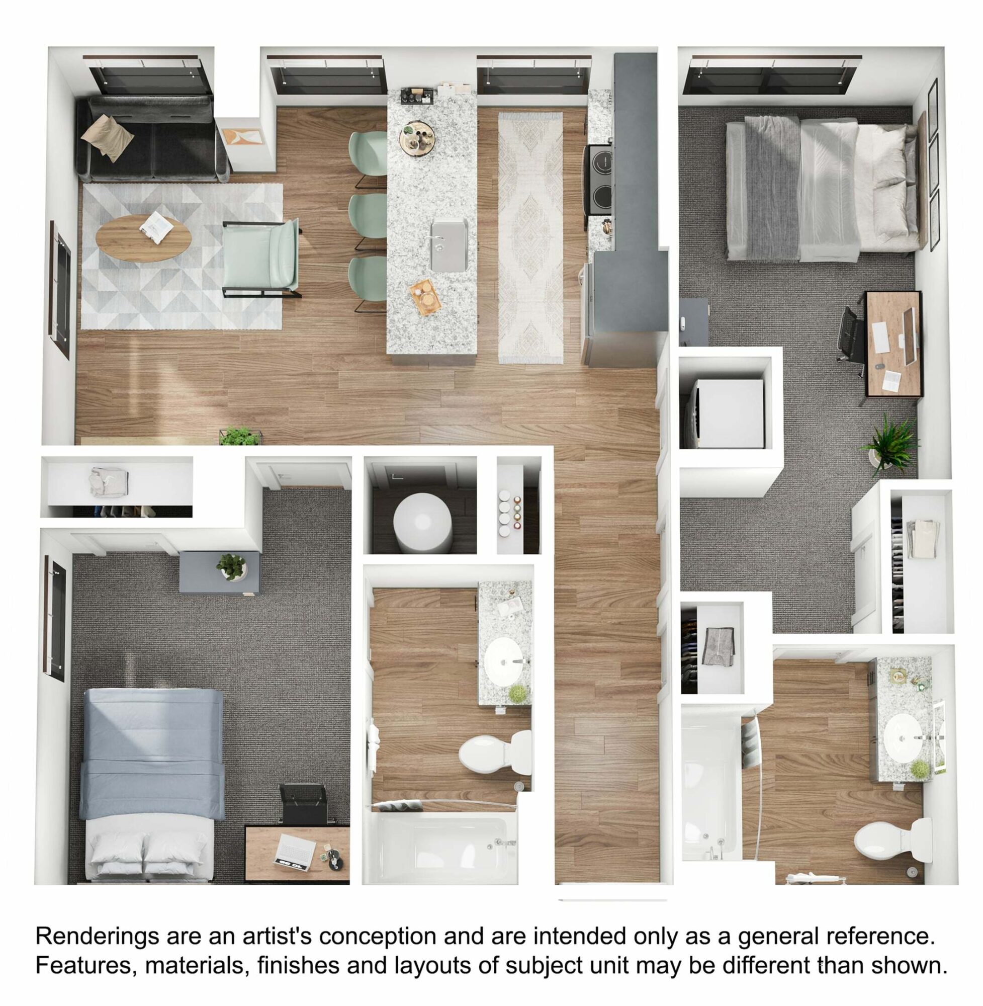 2BR/2BA - B3 | Kinetic